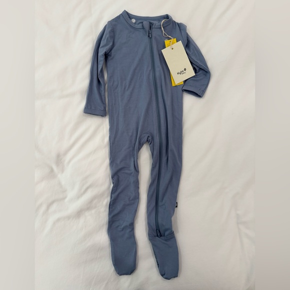 Kyte BABY | One Pieces | Nwt Kyte Baby Blue Zipper Footie | Poshmark